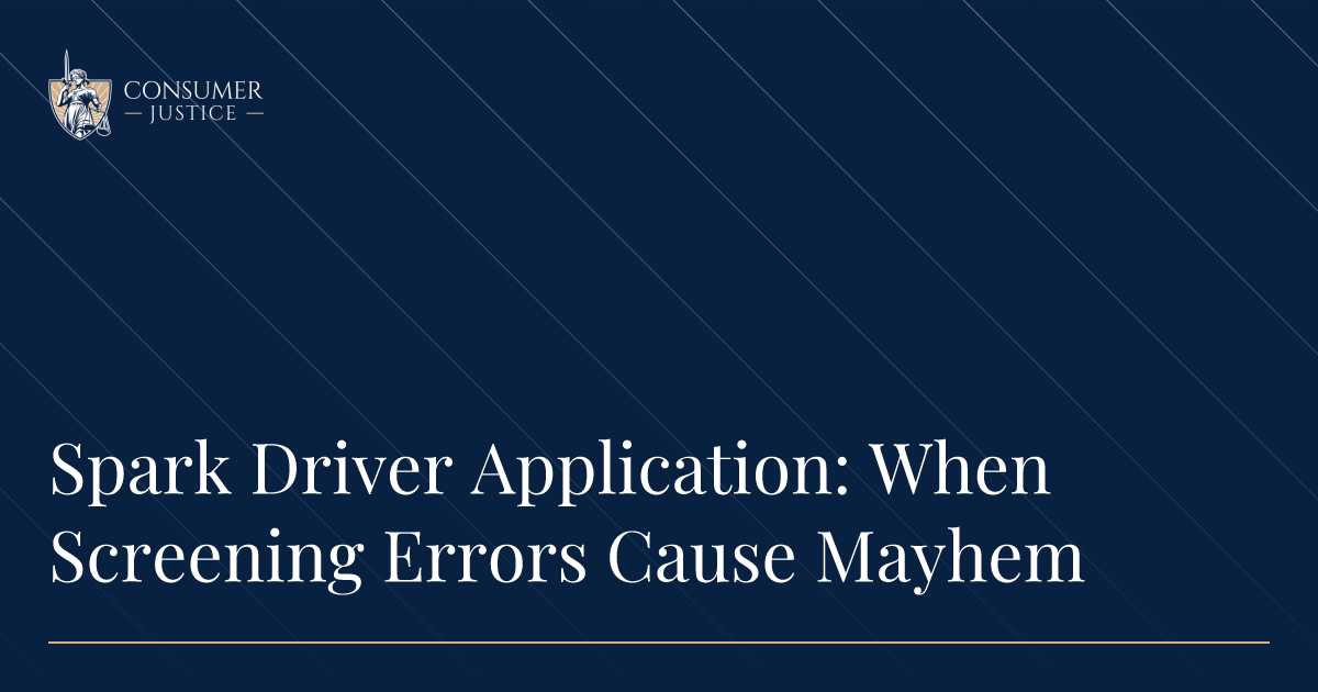 Spark Driver Application: When Screening Errors Cause Mayhem