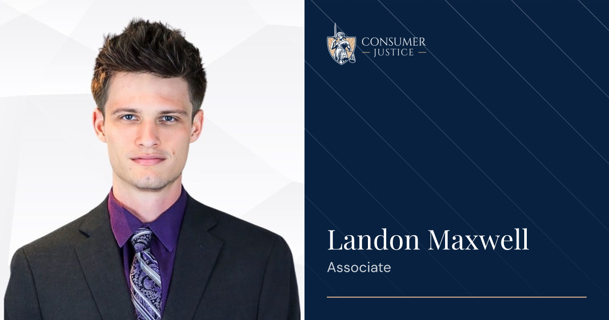Landon Maxwell | Consumer Justice