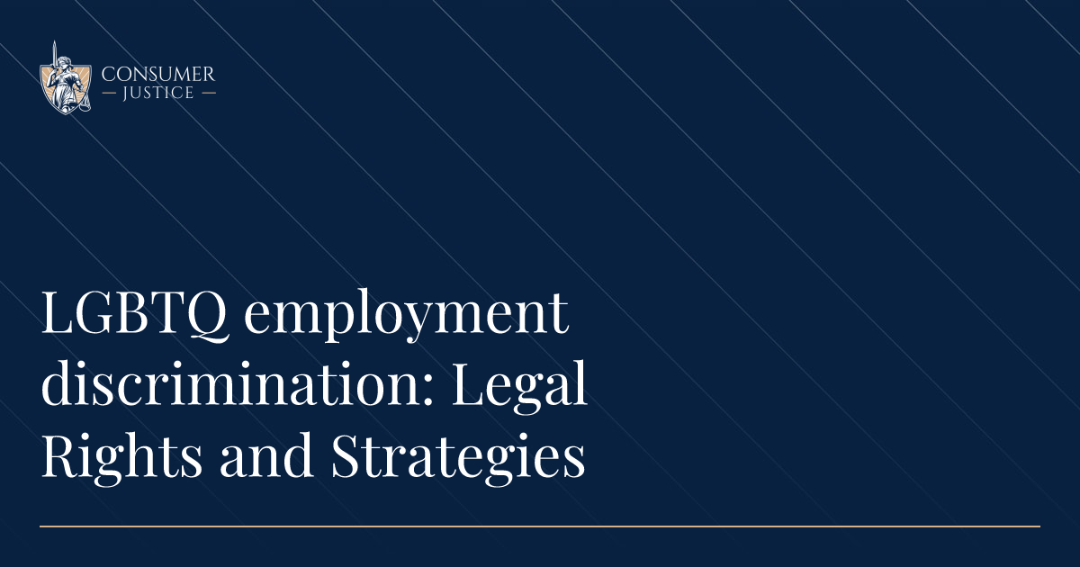 LGBTQ employment discrimination: Legal Rights and Strategies